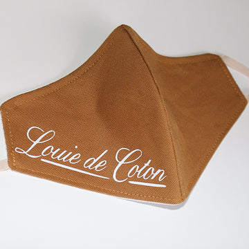 Handmade Designer Cotton Face Mask - Louie de Coton