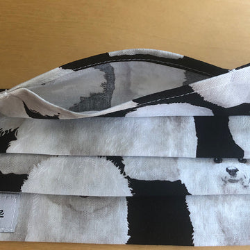 Handmade Designer Cotton Face Mask - Louie de Coton